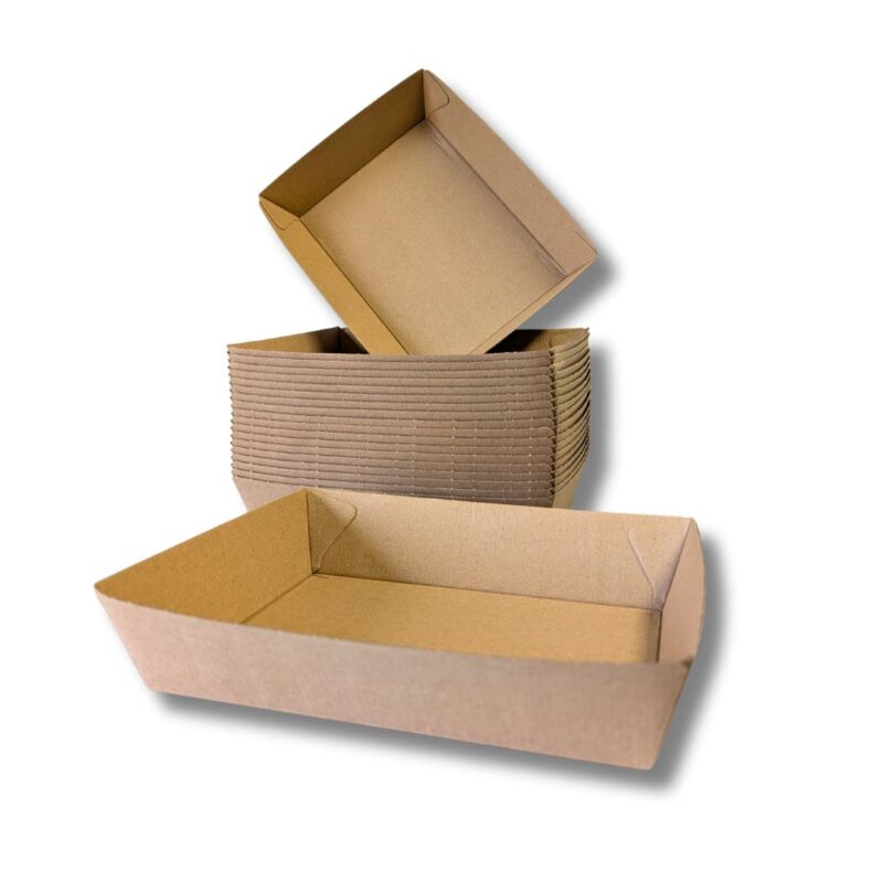 Open Tray | Apex Kraft | #3 | 200pcs | Chem-Pack