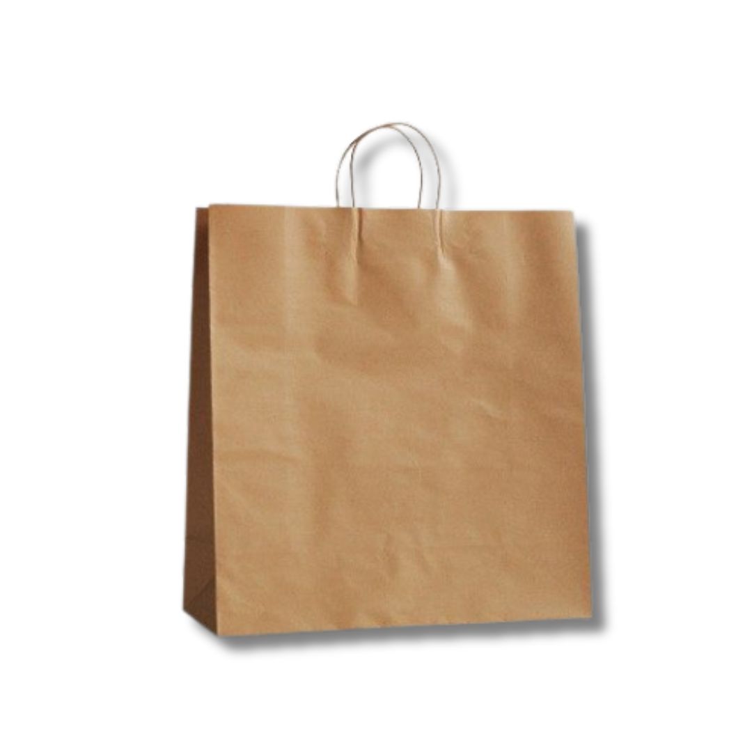 Paper Bags | Twisted Handle Medium Boutique | Kraft | Large | 250pcs ...