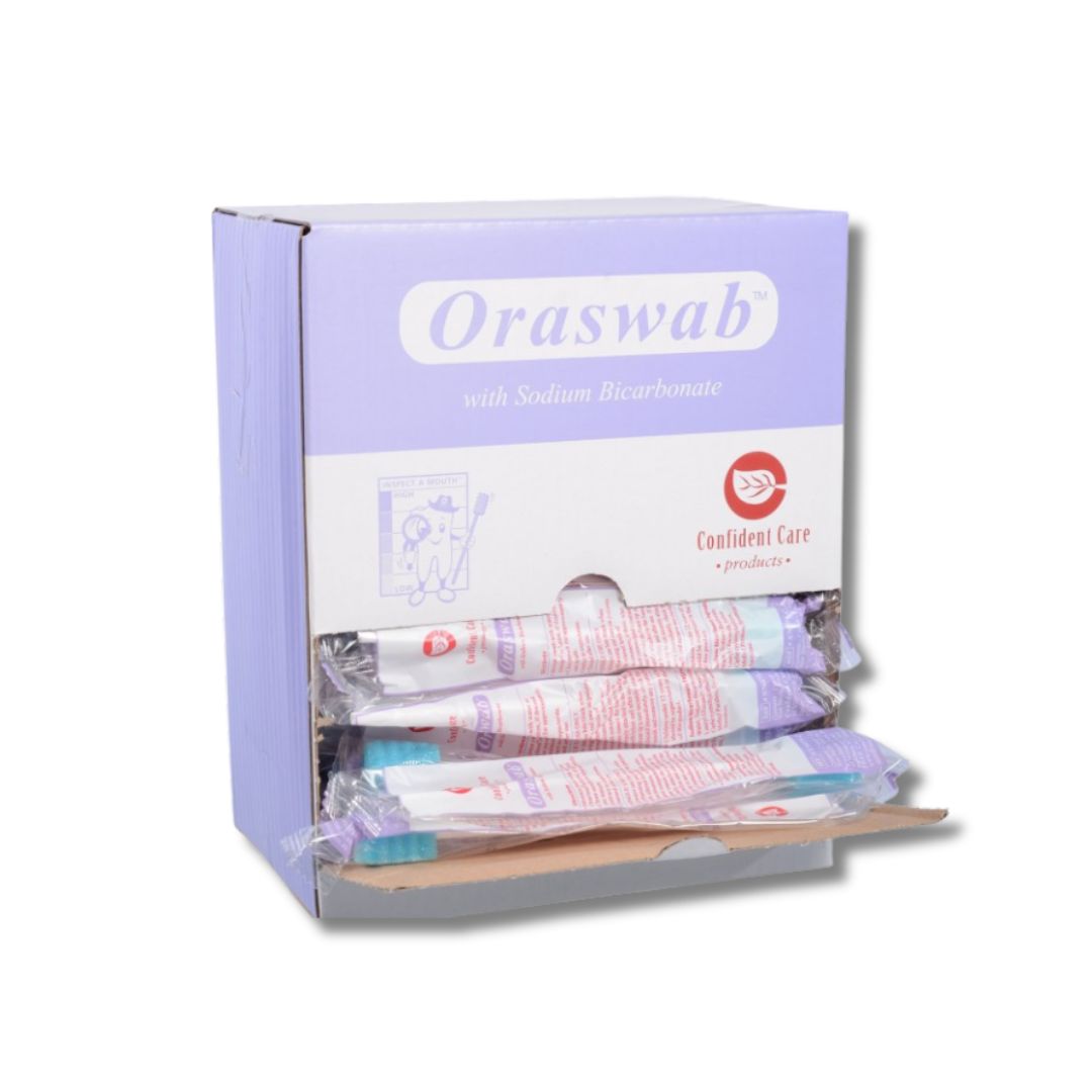 CCP Oral Swab with Sodium Bicarbonate | 100pcs | Chem-Pack